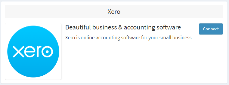 Xero: Setting Up Your Integration