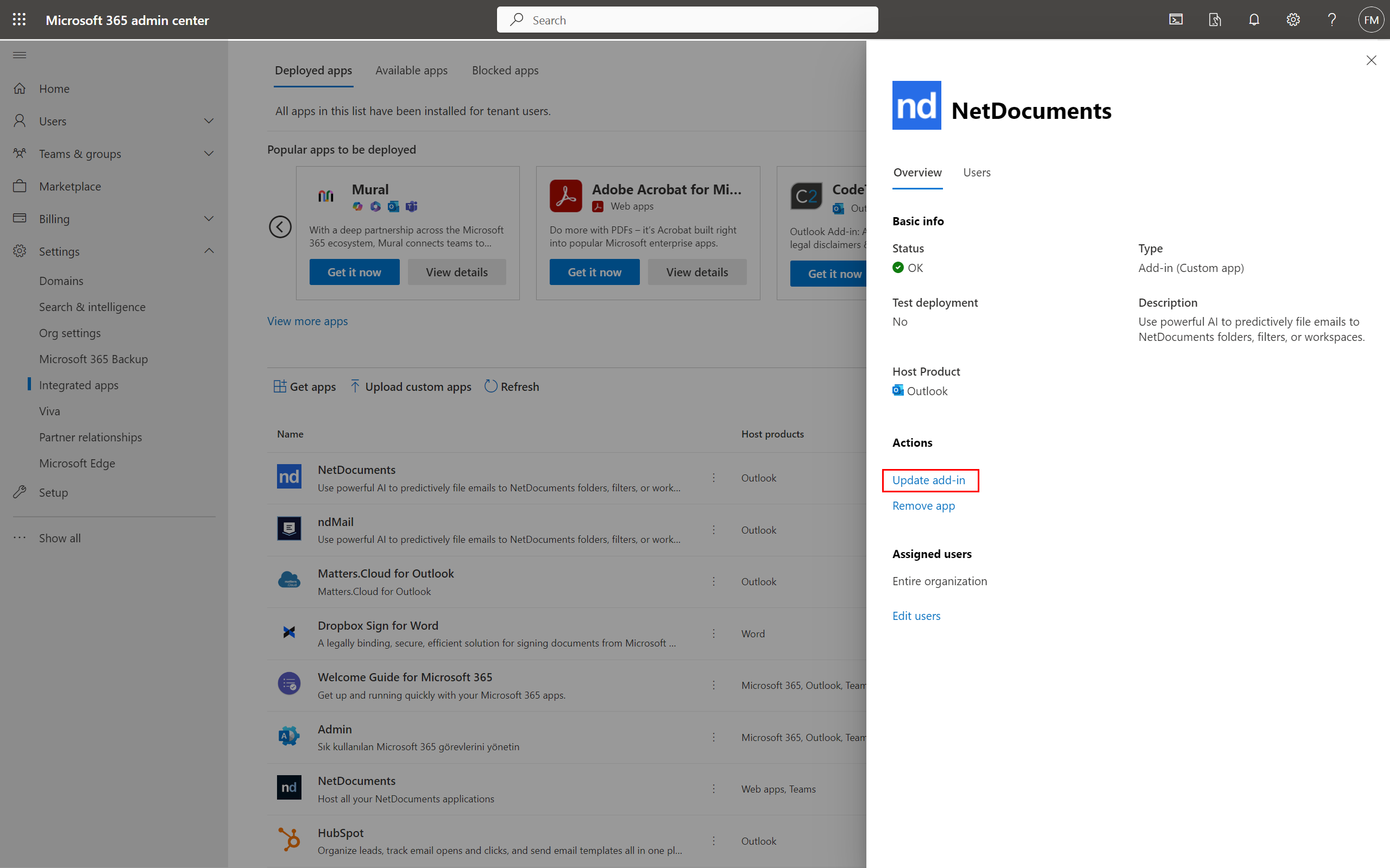 Updating Matters.Cloud for Microsoft Outlook Updating Matters.Cloud for Microsoft Outlook
